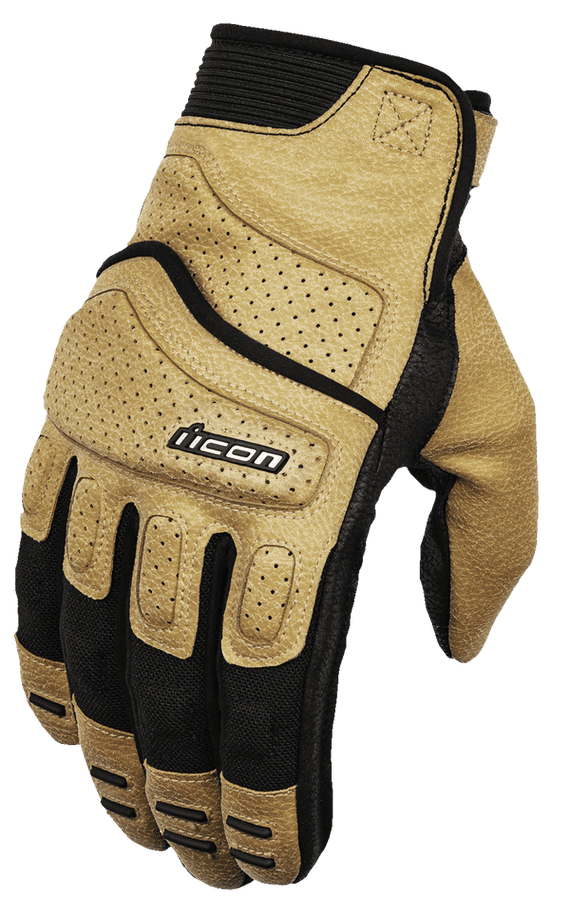 Icon Superduty3 Gloves Tan
