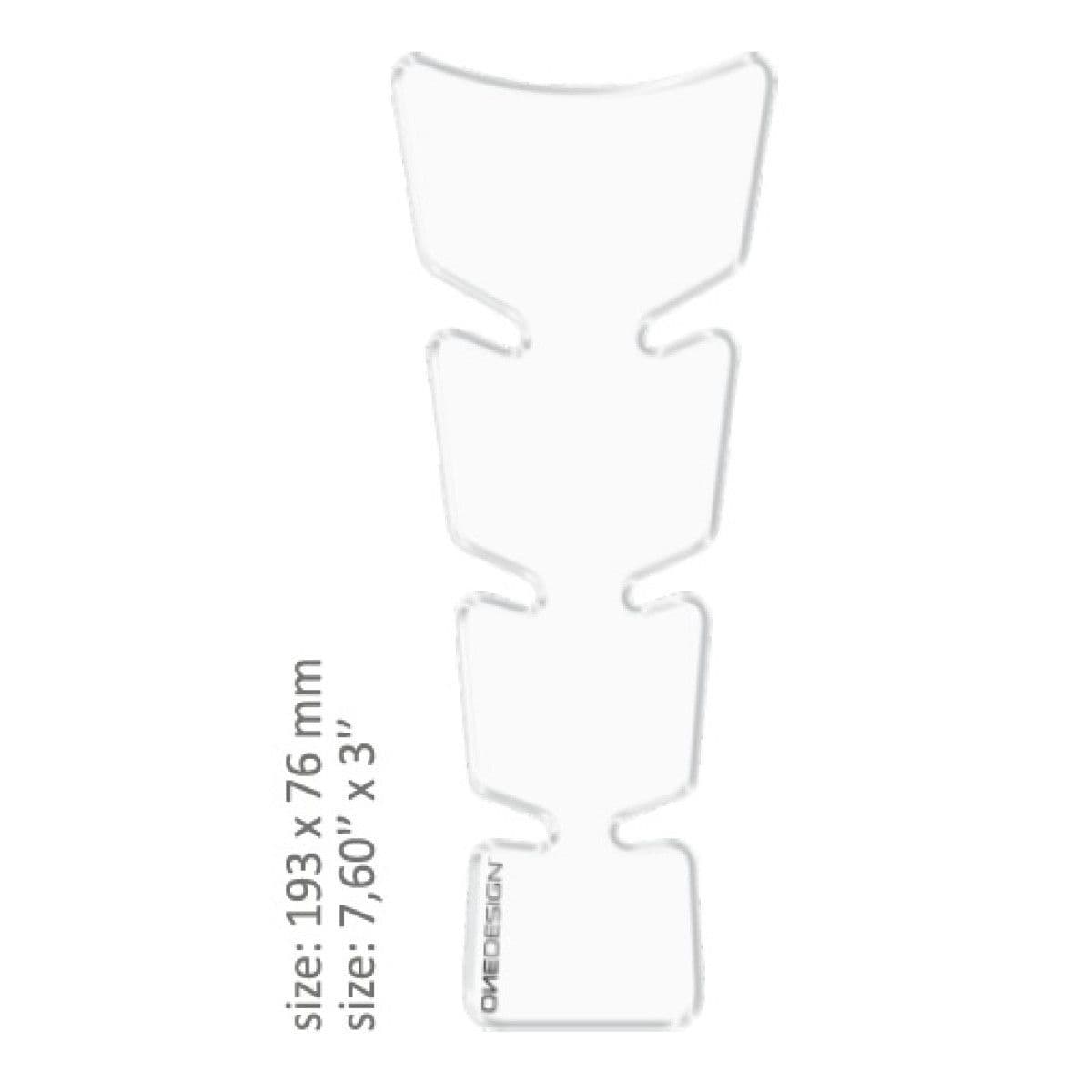 OneDesign Tankpad Straight Transparent