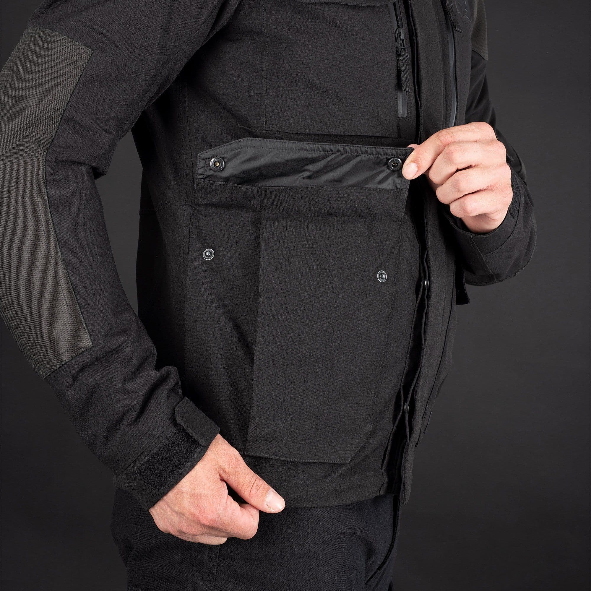 Oxford Barkston Dry2Dry Laminate Jacket Black