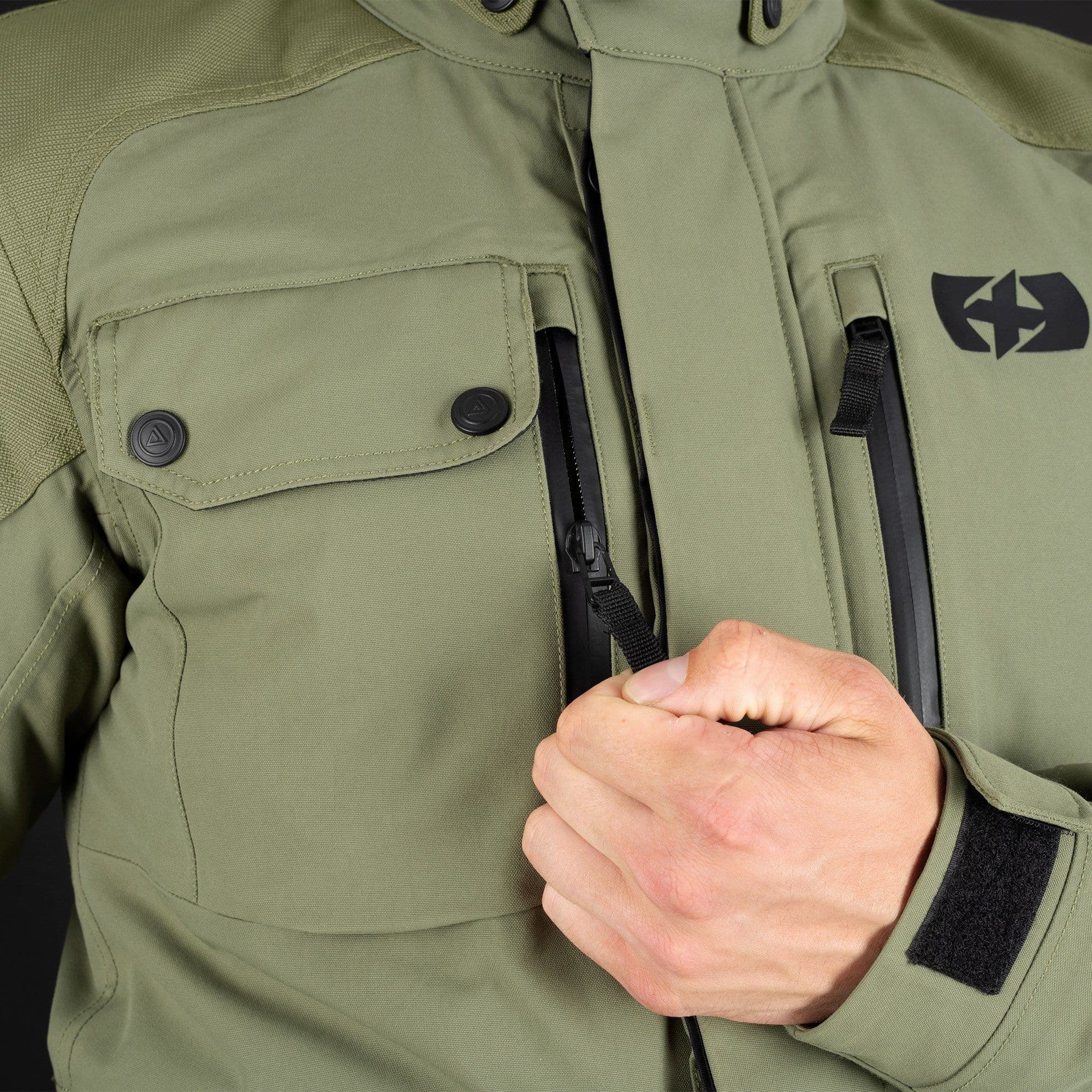 Oxford Barkston Dry2Dry Laminate Jacket Khaki