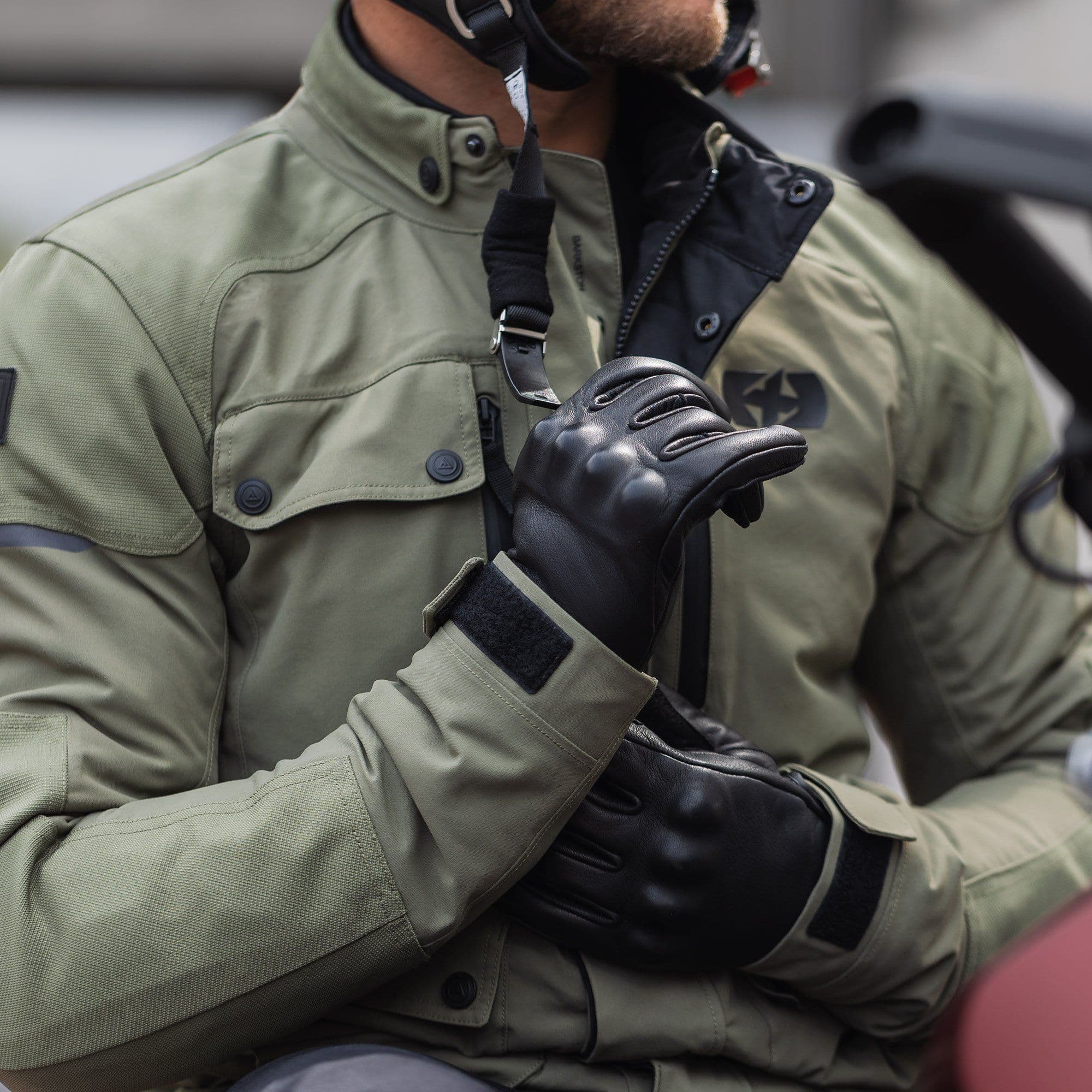 Oxford Barkston Dry2Dry Laminate Jacket Khaki