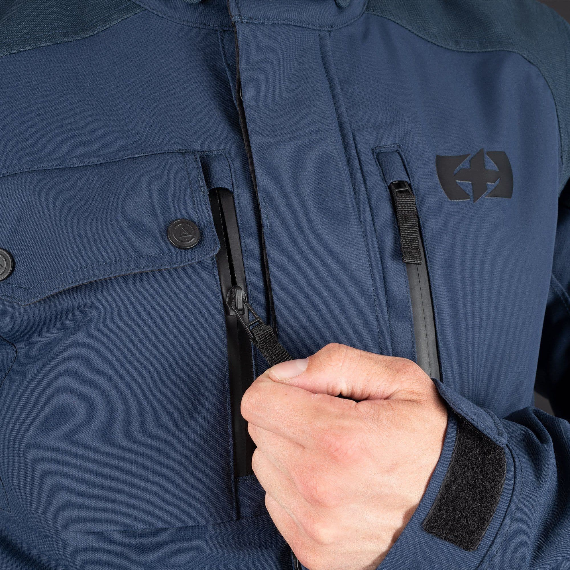 Oxford Barkston Dry2Dry Laminate Jacket Navy