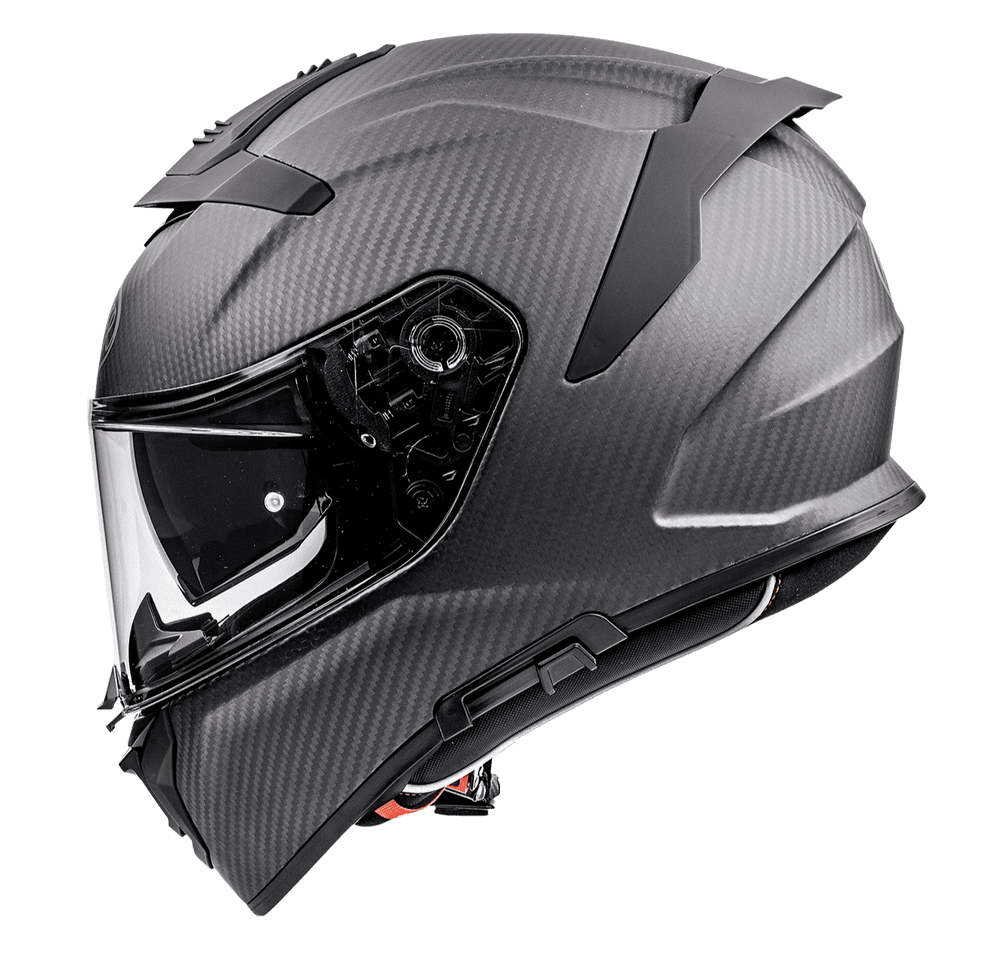 Premier Devil Carbon Fullface Helmet Matt Black Incl Dark Visor