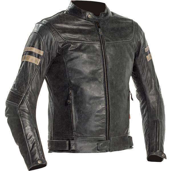 Richa Hawker Leather Jacket Grey