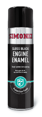 Simoniz spray paint engine enamel black gloss 500ml