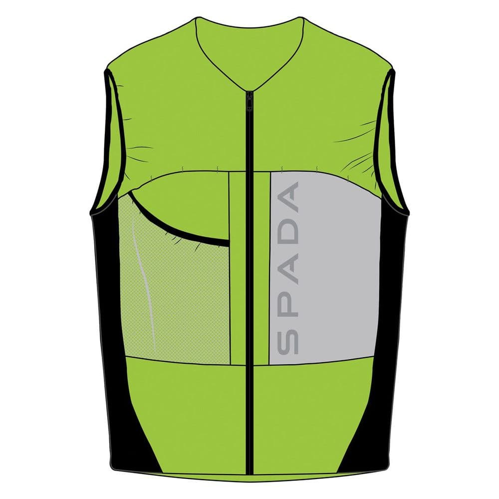 Spada Spark Visibility Vest Yellow Fluo