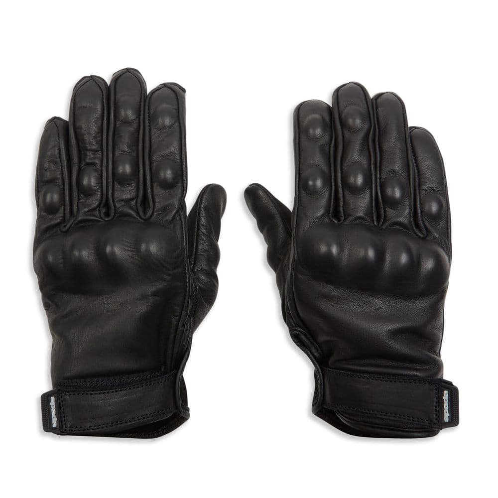 Spada Wyatt V2 Leather CE Gloves Black