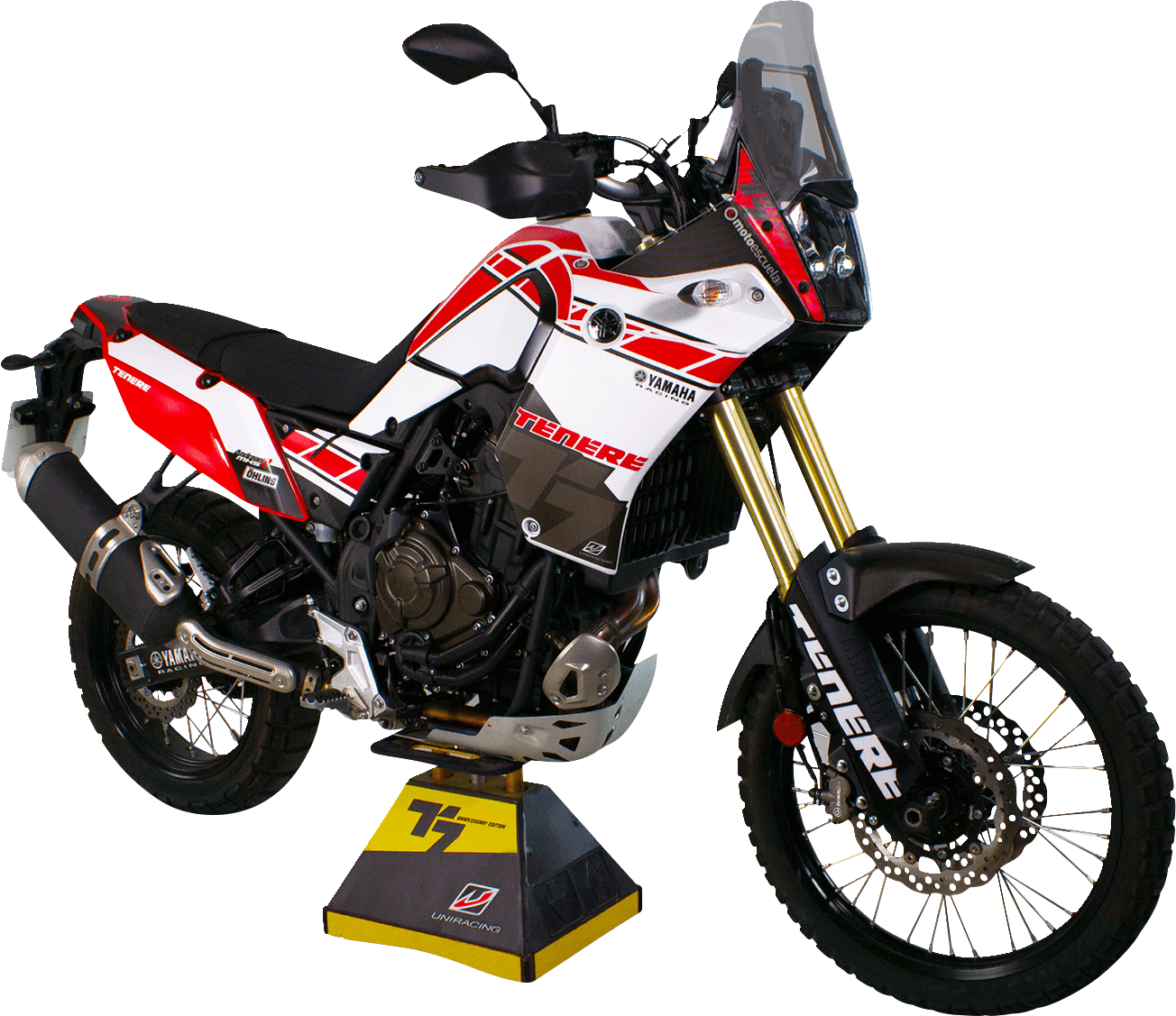 Uniracing Decal Kit Yamaha Tenere 700 60th 19-23