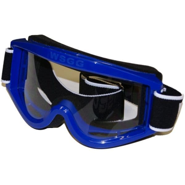 WSGG MX Goggles Kids Blue