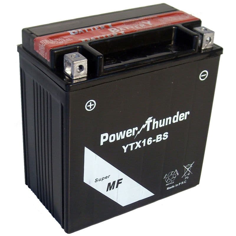 Batería Power Thunder YTX16-BS - Recambios moto