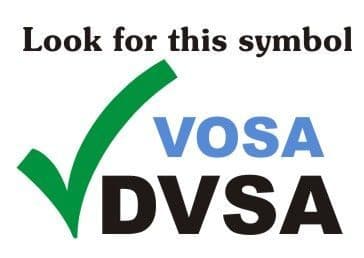 All types of VOSA MoT signs for MoT test Centres