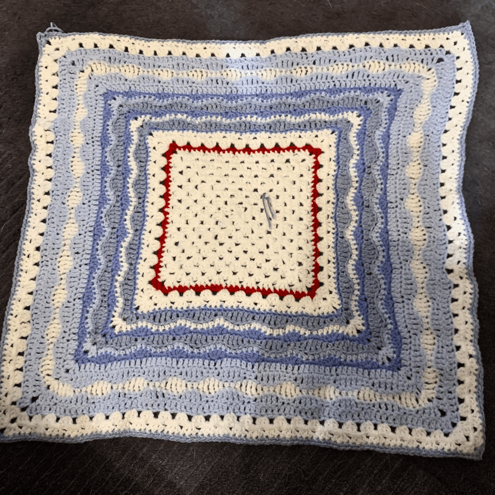 Sue's Coronation CAL Blanket - Part 2