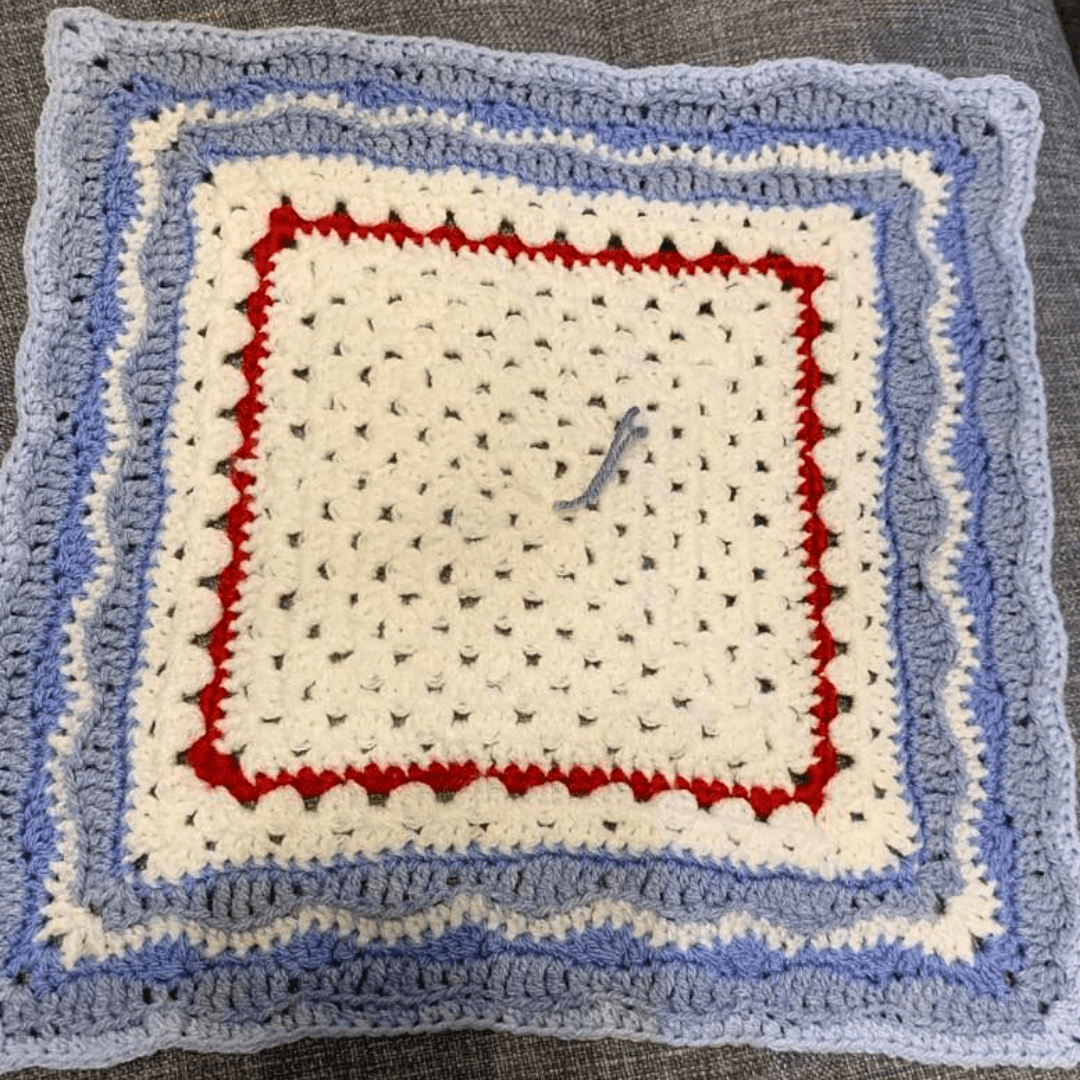 Sue's Coronation CAL Blanket