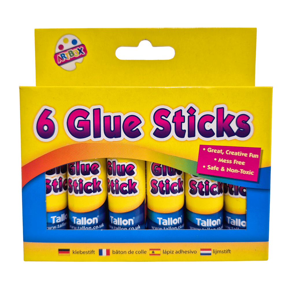 6 Glue Sticks
