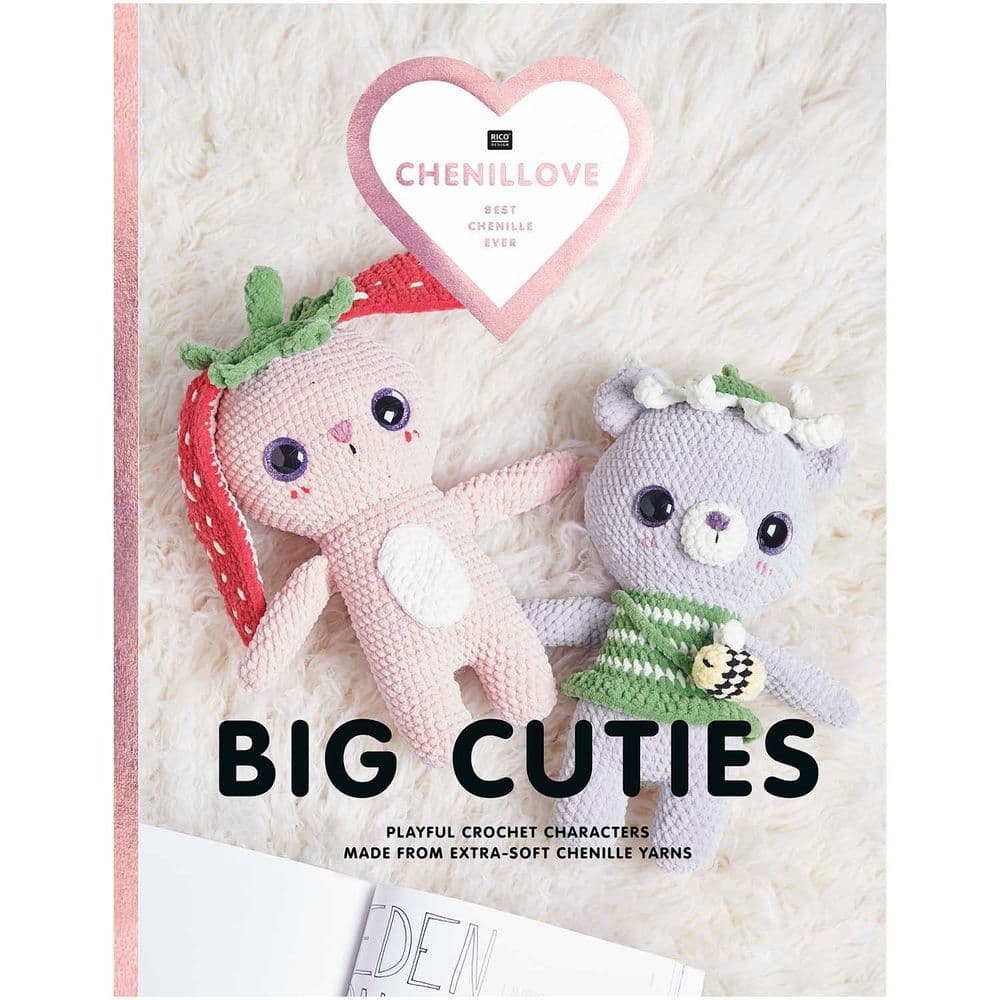 Book Rico Chenillove Crochet Pattern Book - Big Cuties