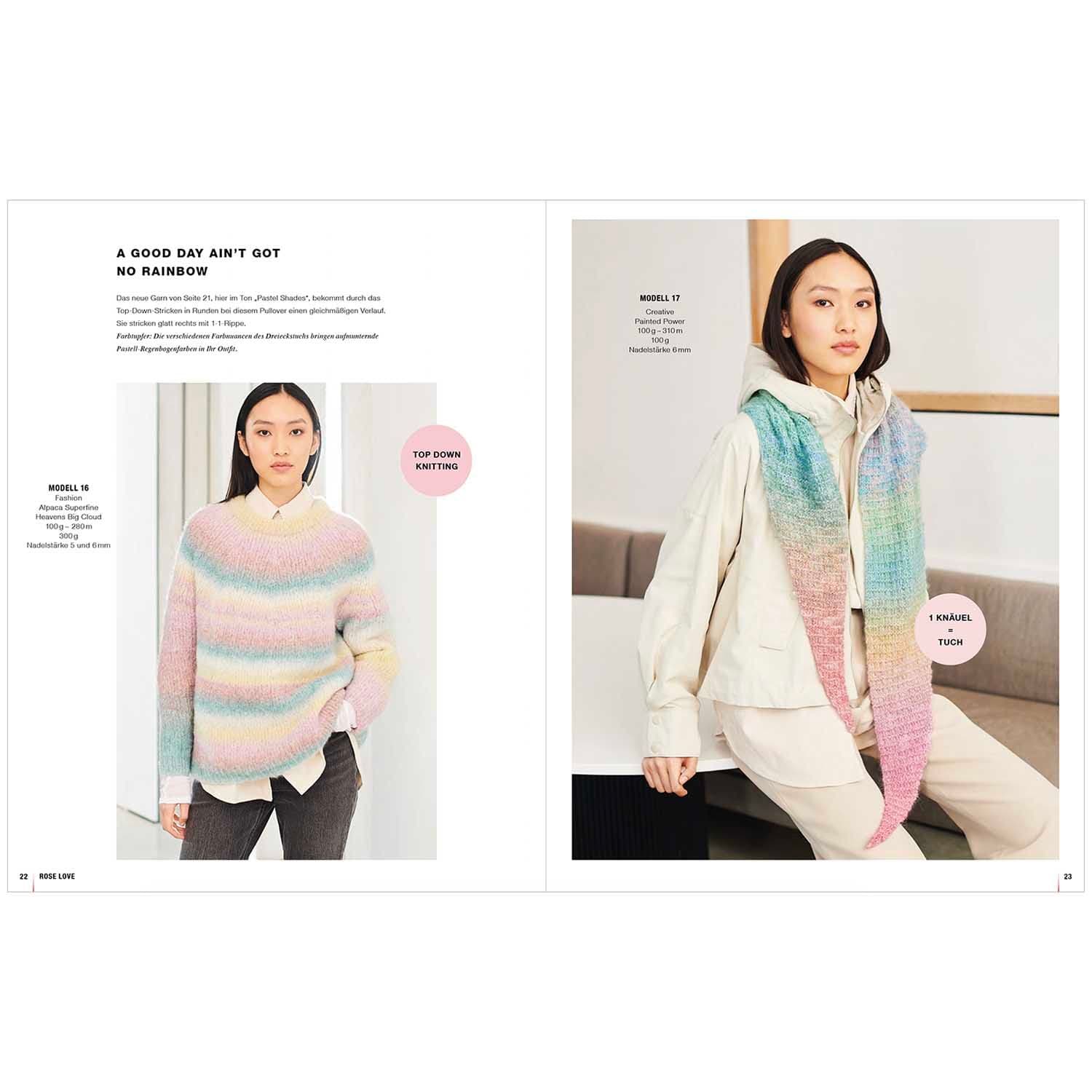 Book Rico Love Wool Knitting Pattern Book No 19