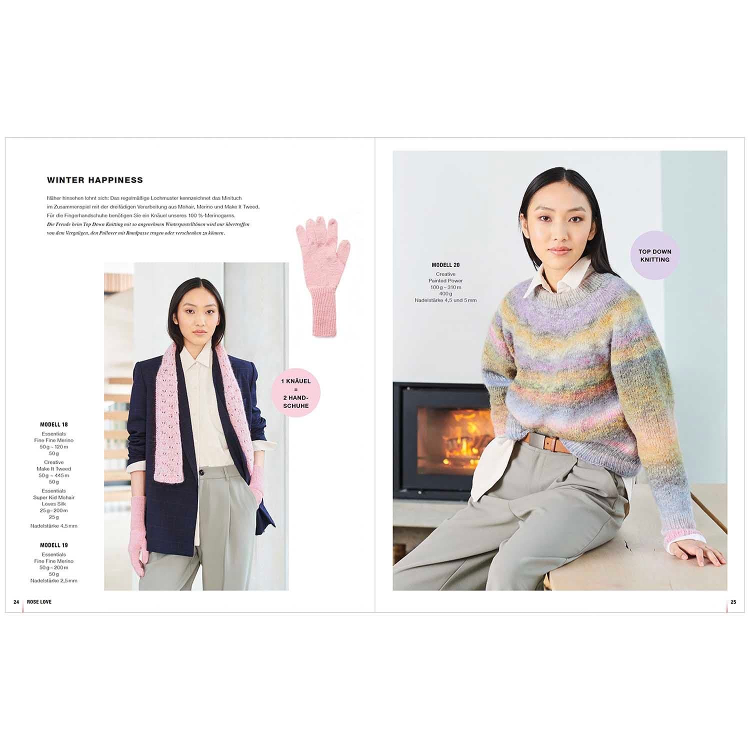 Book Rico Love Wool Knitting Pattern Book No 19