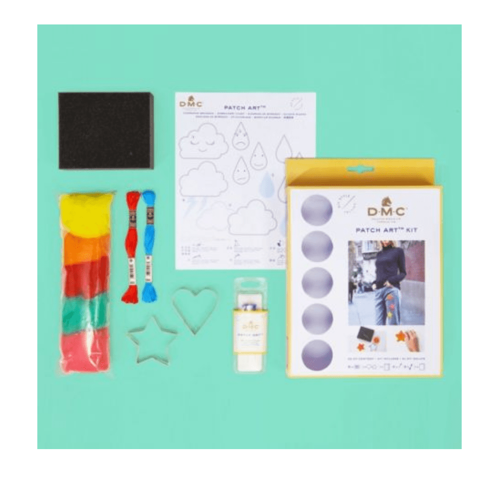 DMC Patch Art Kit - Heart Collection