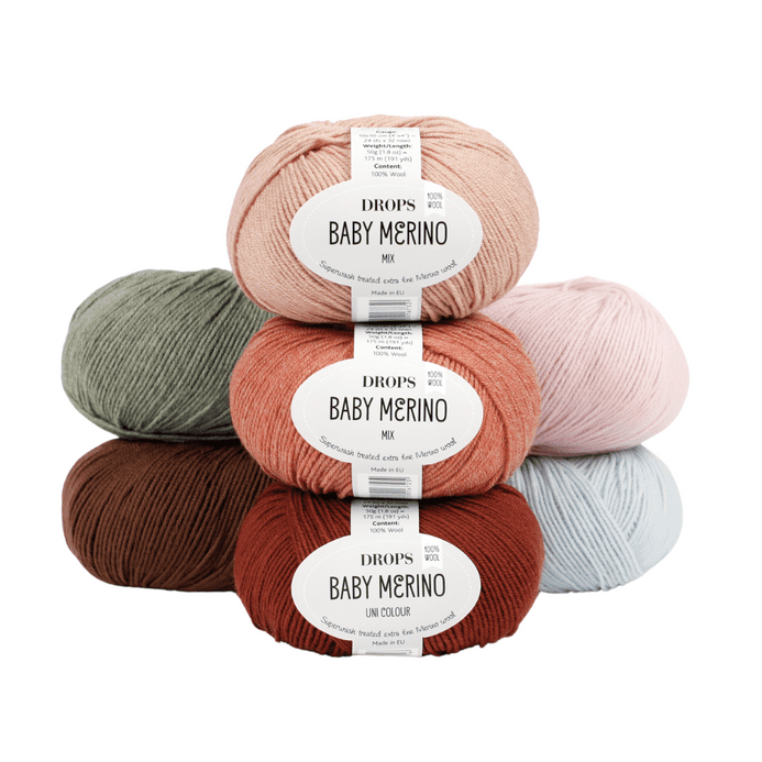 Drops Baby Merino - 10 Shades
