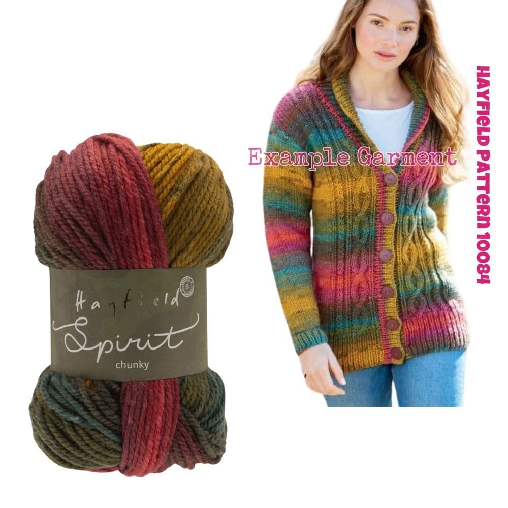 Hayfield Spirit CHUNKY - 100g - All Shades