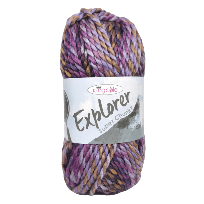 King Cole Explorer Super Chunky - 100g - 5 Shades