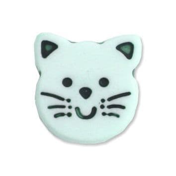 Novelty Kitten/Cat Shank Button - 14mm