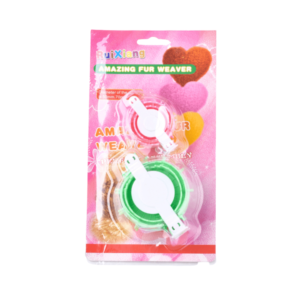 Pom Pom Maker 2 Piece Set