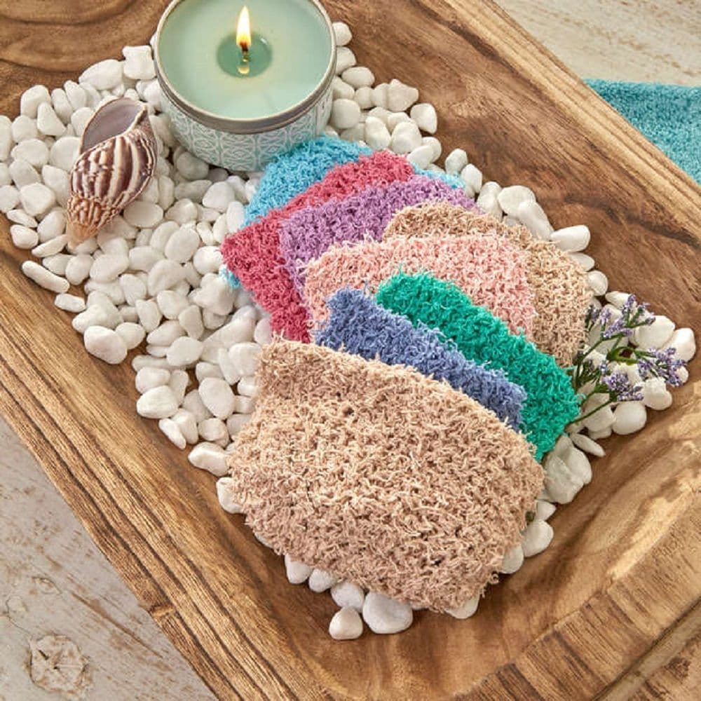 Red Heart Face Scrubbies - Free Download