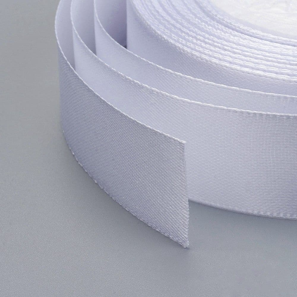 Satin Effect Ribbon Polyester 16mm Wide - Multiple Colours 22 Metre Roll