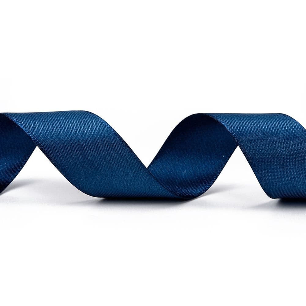 Satin Effect Ribbon Polyester 25mm Wide - Multiple Colours 22 Metre Roll
