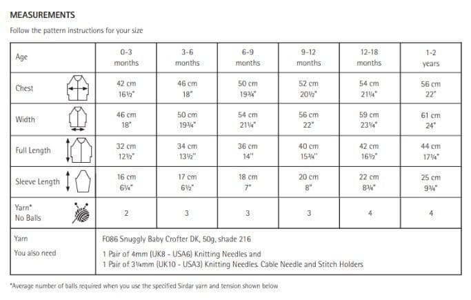 Sirdar Babies Tunic Knitting Pattern in Baby Crofter DK - 5295 PDF DOWNLOAD