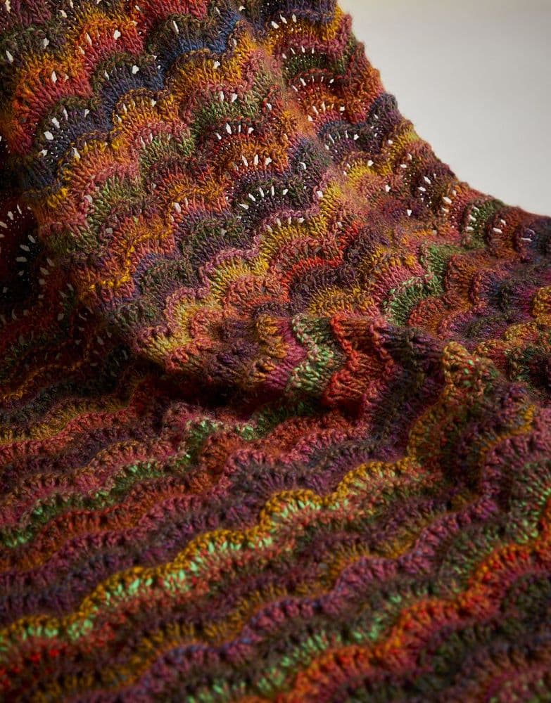 Sirdar Blanket Knitting Pattern in Jewelspun Aran - 10723