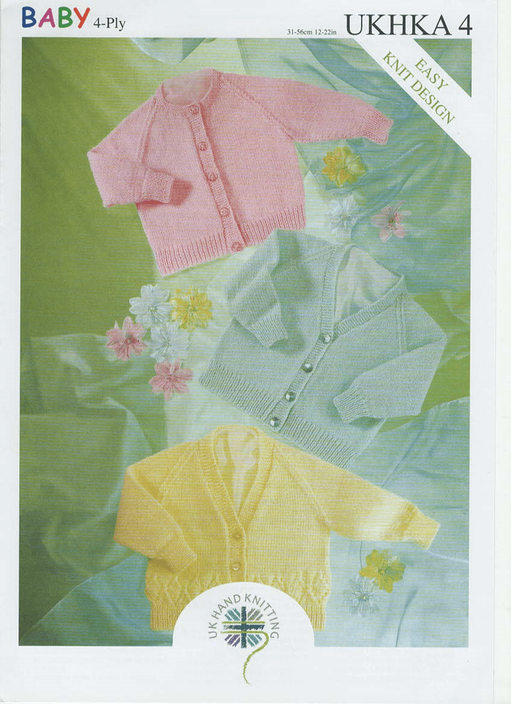 UKHKA 4Ply Cardigans UKHKA4