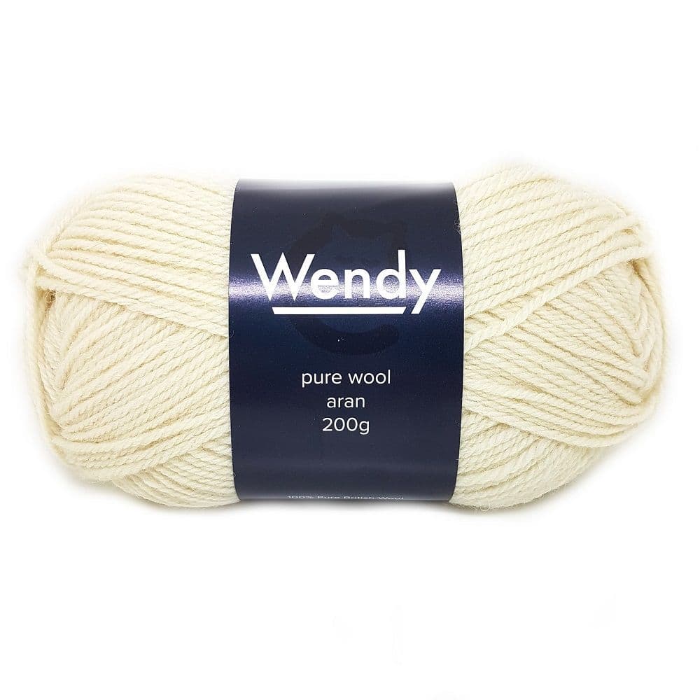 Wendy Pure Wool Aran - 200g - All Shades