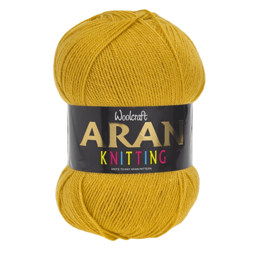 Woolcraft 25 Wool Aran - 400g Balls - All Shades