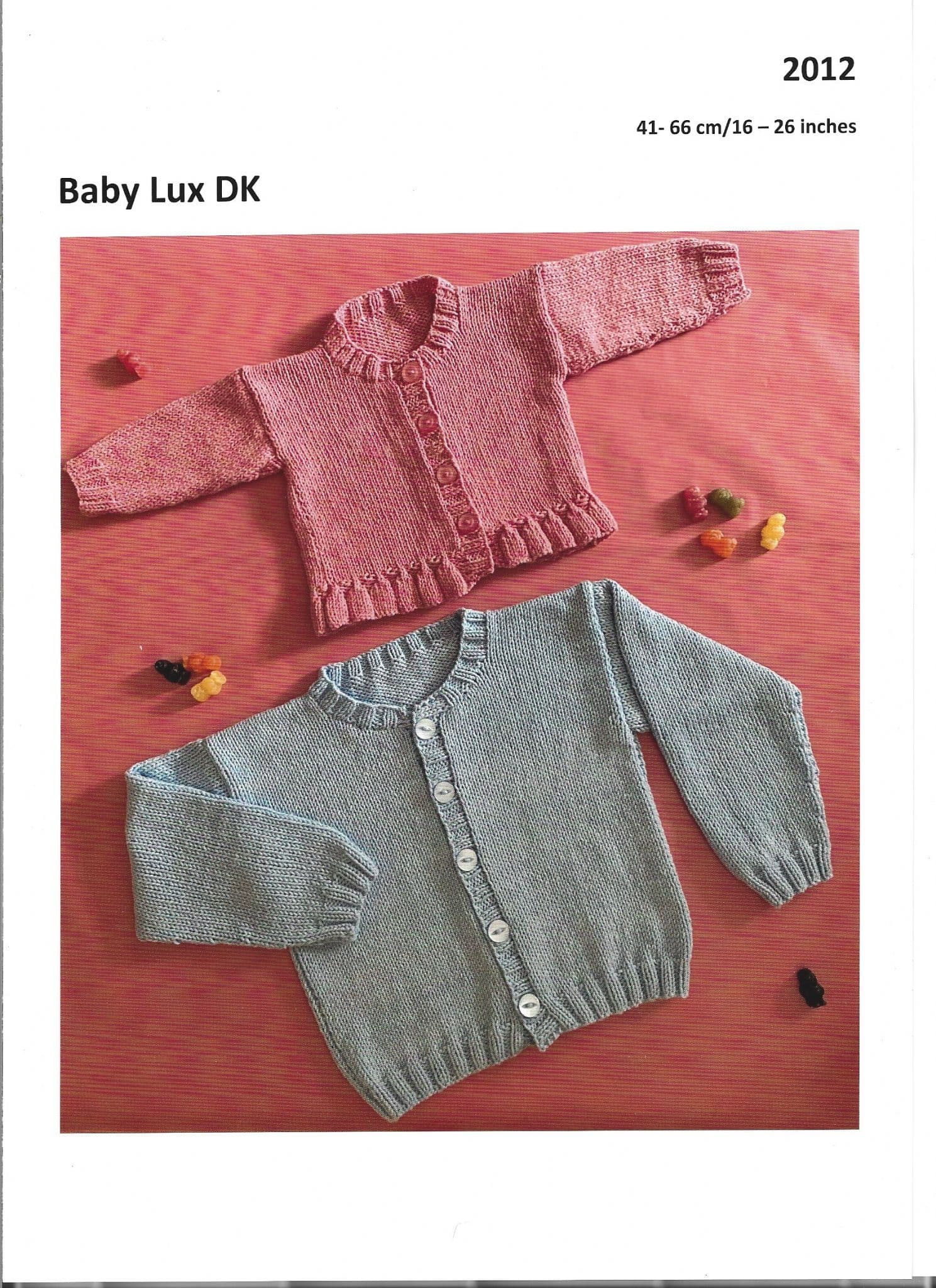 Woolcraft Child Cardigan Knitting Pattern in Woolcraft Baby Lux DK 2012