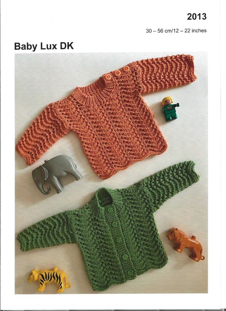 Woolcraft Child Jumper & Cardigan Knitting Pattern in Woolcraft Baby ...