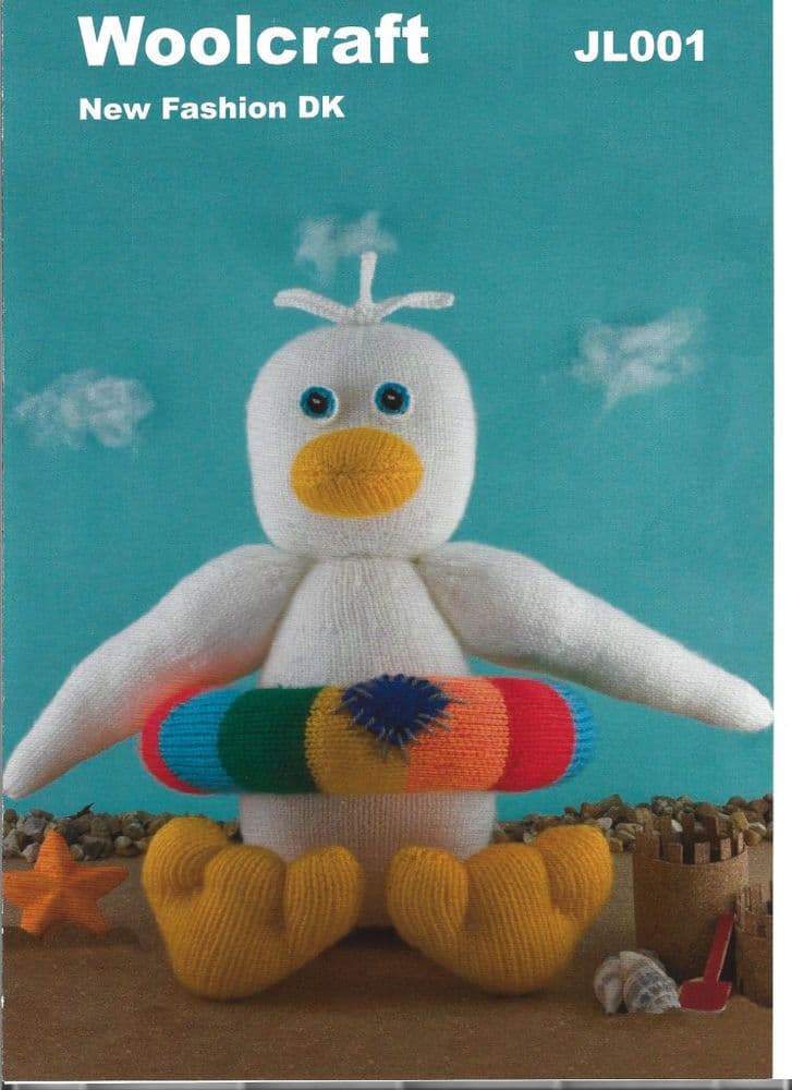 Woolcraft Dippy the Duck Knitting Pattern in Woolcraft New Fashion DK JL001