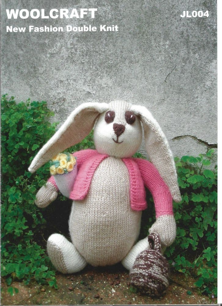 Woolcraft Rosie the Rabbit Knitting Pattern in Woolcraft New Fashion DK ...