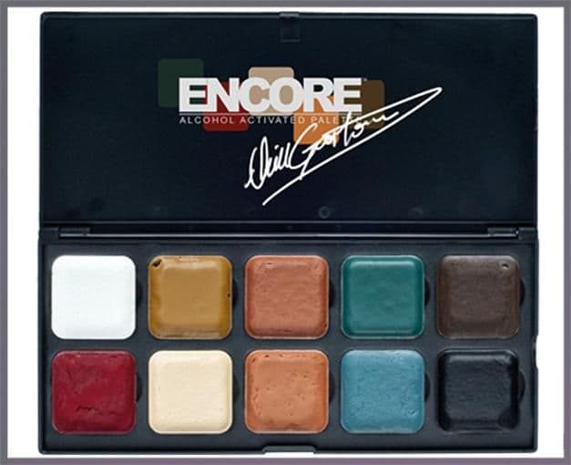 Neill Gorton | Encore Makeup Old Age Alcohol Palette