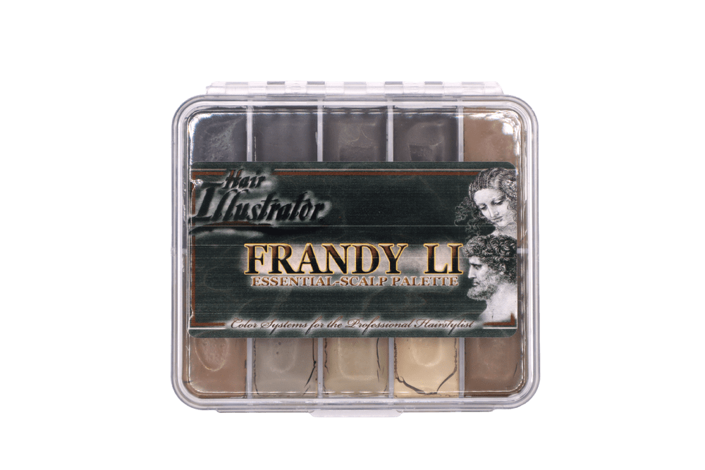 Hair Illustrator On Set Frandy Li Palette