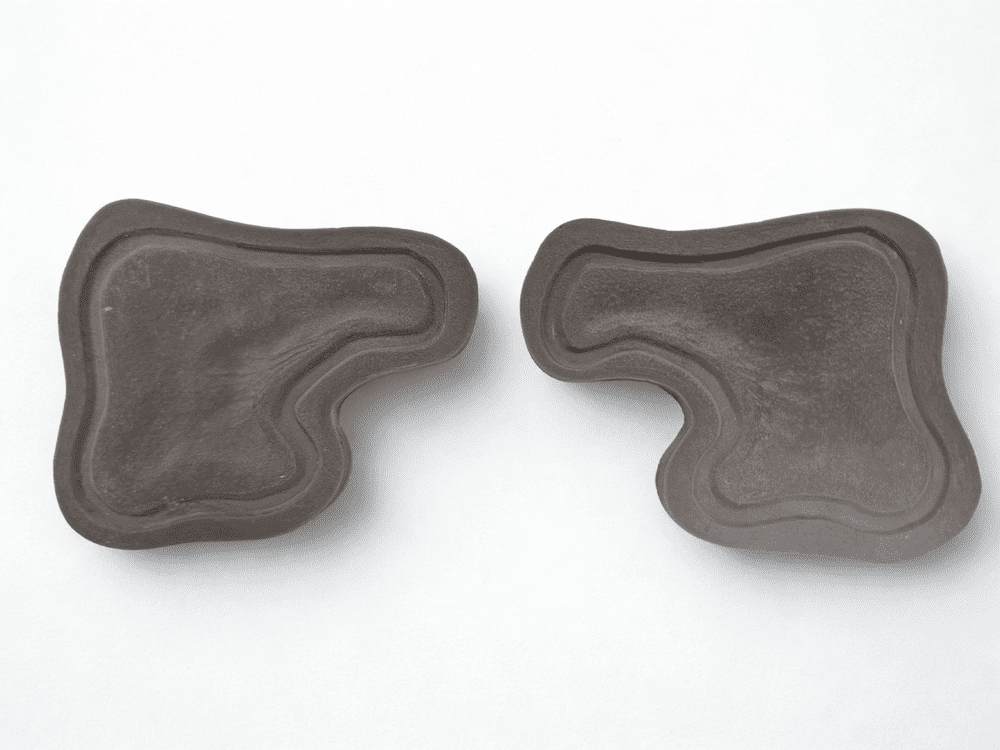 Skull Cheek Flat Mould Set