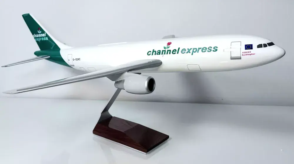 Airbus A300 Channel Express Executive Display Models Model Scale 1 100