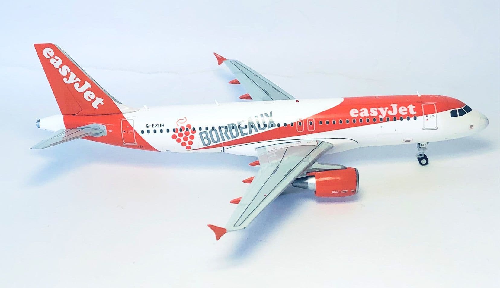 Airbus A320 Easyjet Airline Bordeaux Livery JC Wings Diecast Collectors ...