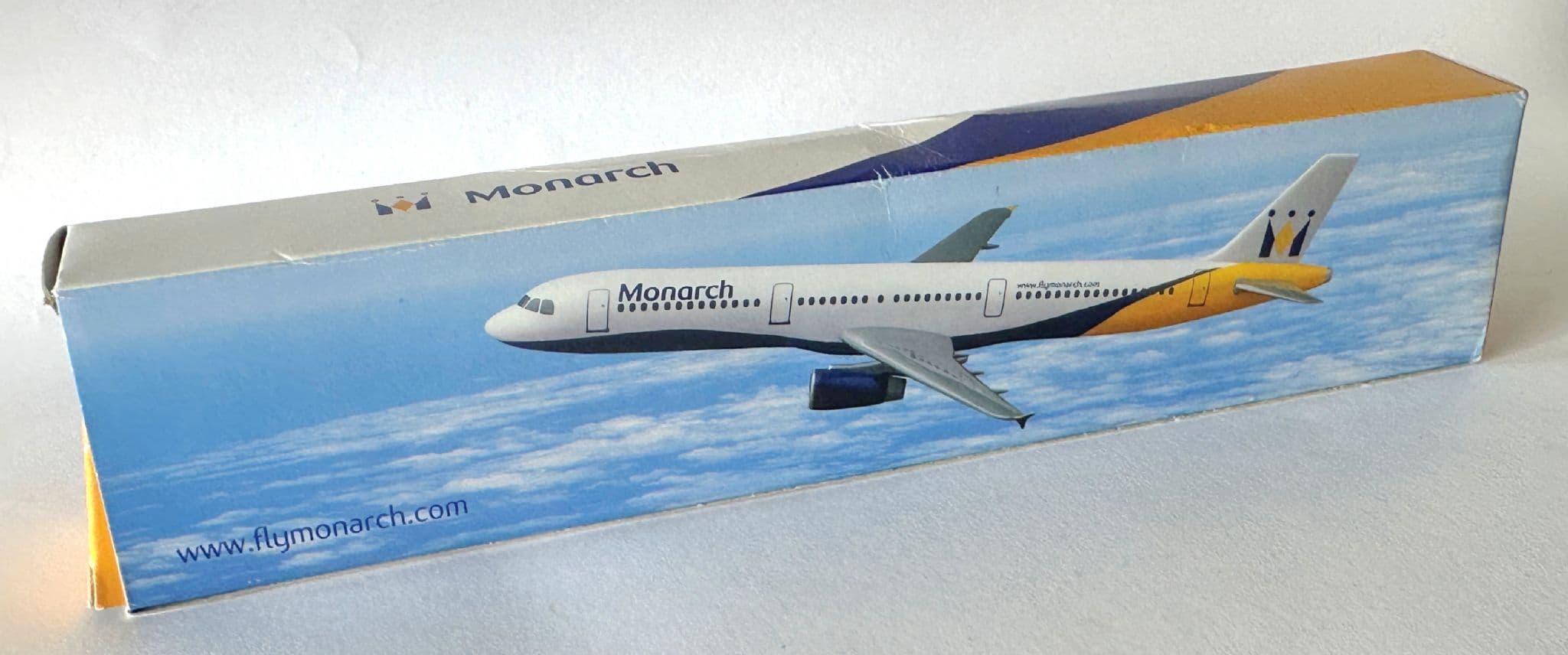Airbus A321 Monarch Airlines Flight Miniatures Collectors Model Scale 1 200