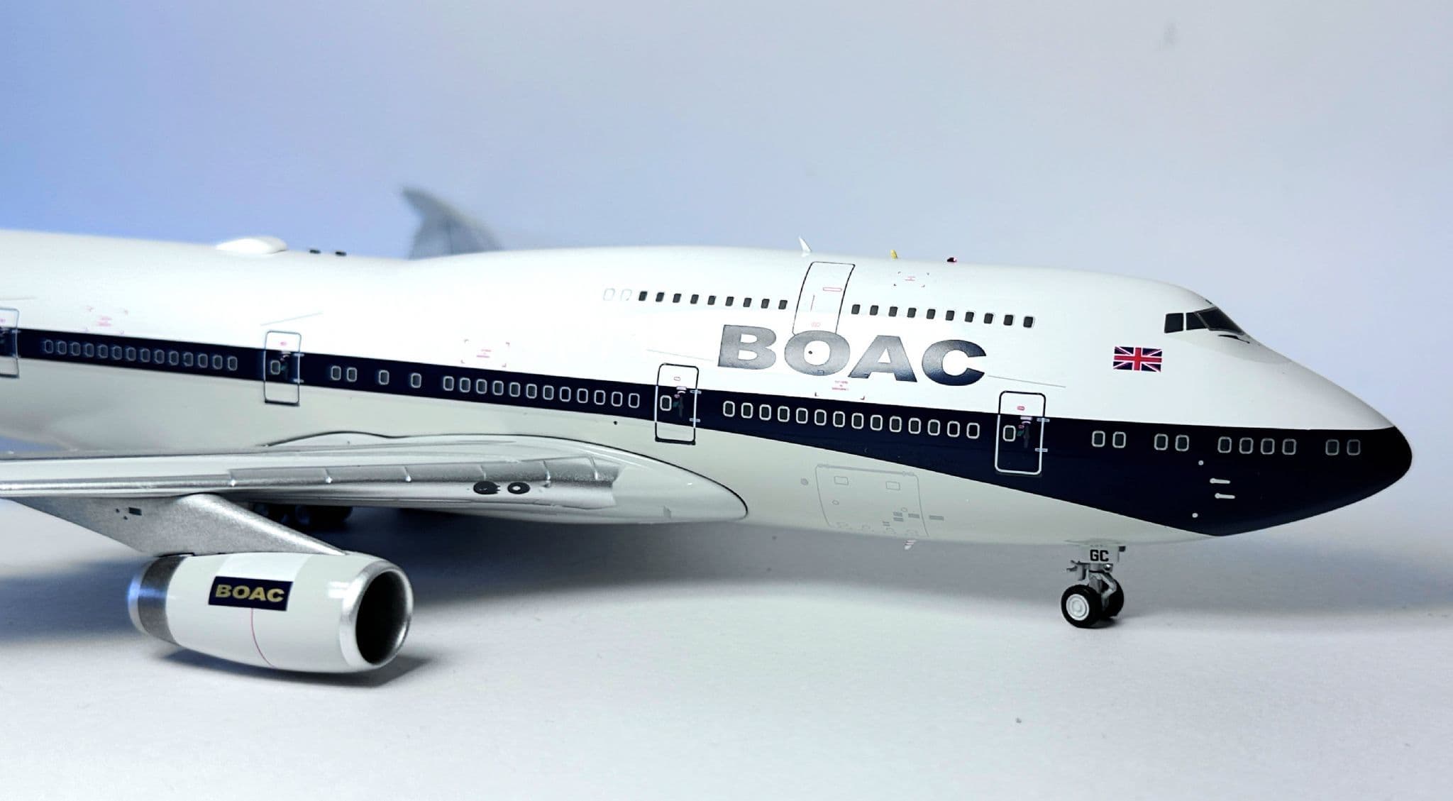 Boeing 747-400 British Airways BOAC Diecast Collectors Model Scale 1 ...