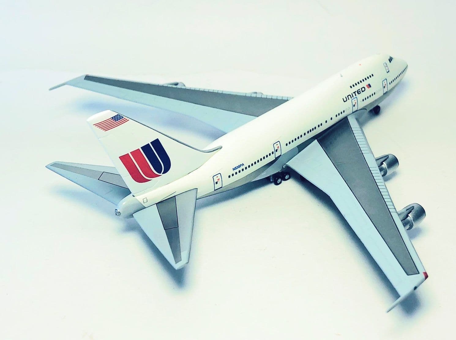 Boeing 747SP United Airlines JC Wings Diecast Collectors Model Scale 1 ...