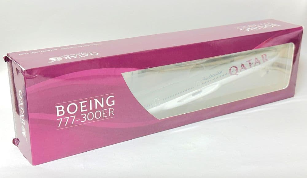 Boeing 777-300 Qatar Airways Premium Socatec Snap Fit Collectors Model ...