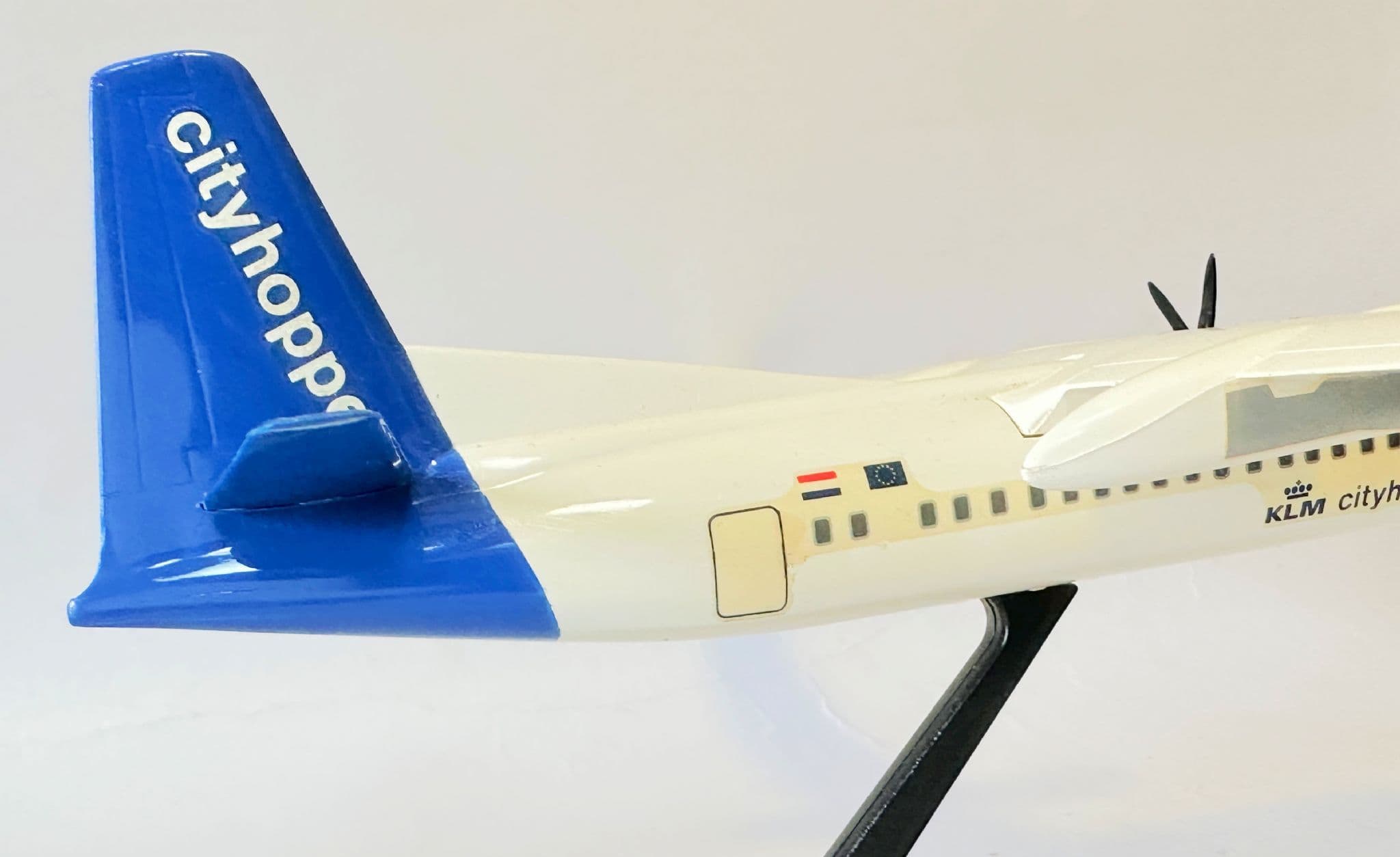 Fokker F-50 KLM City Hopper Vintage IMC / CMD Snap Fit Collectors Model ...