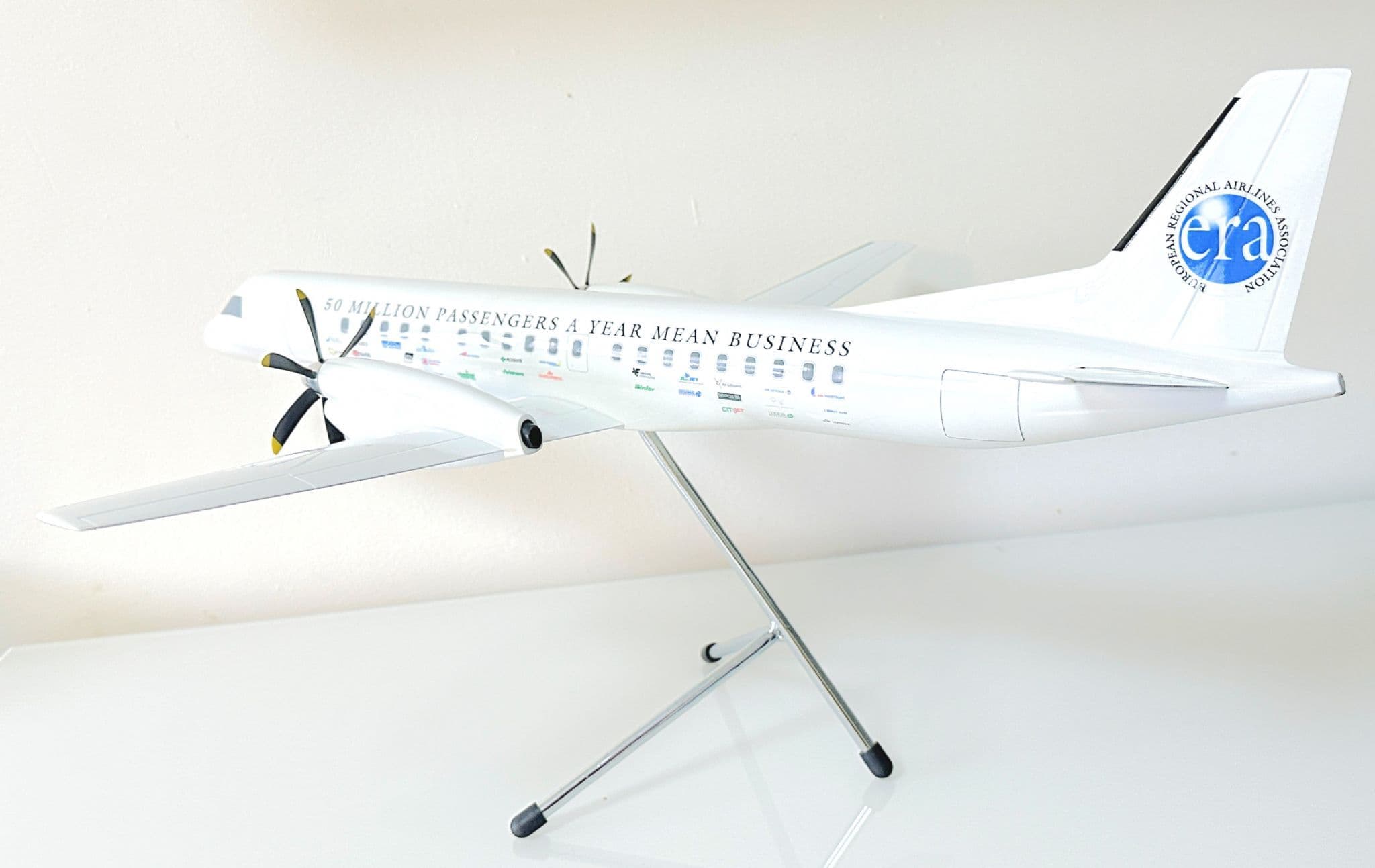 Saab 2000 ERA Demo Livery Space Models Corporate Collectors Model Scale ...